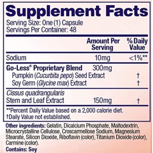 AZO Bladder Control with Go-Less® & Weight Management Dietary Supplement | Helps Reduce Occasional Urgency* | Promotes Healthy Metabolism* | Supports a Good Night’s Sleep* | 48 Capsules