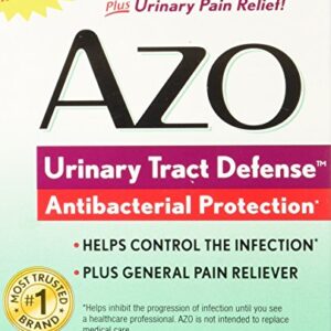 AZO Urinary Tract Defense Antibacterial Protection 24 Count (Pack of 2)