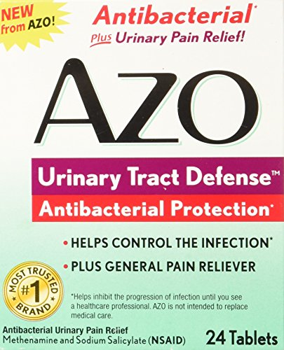 AZO Urinary Tract Defense Antibacterial Protection 24 Count (Pack of 2)