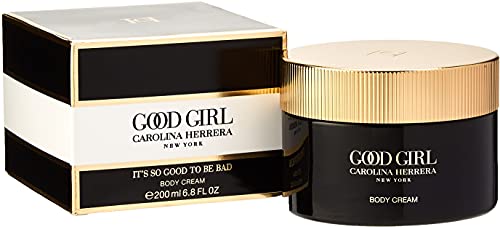 Carolina Herrera Good Girl Body Cream For Women - Pamper Your Skin And Senses - A Luxuriously Rich Cream - Infused With The Iconic Good Girl Fragrance - Ideal For All Skin Types - Non-Greasy - 6.8 Oz