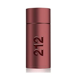 carolina herrera 212 sexy men fragrance for men – magnetic, fresh and seductive – notes of vanilla, guaiac wood, sandalwood, amber and musk – sensual, amber fougere fragrance – edt spray – 3.4 oz