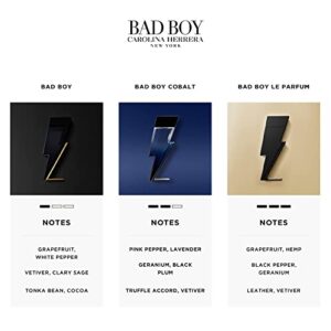 Carolina Herrera Bad Boy Coblat For Men EDP Electrique 3.4 Fl Oz