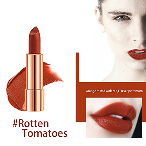 Gireatick Matte Lipstick Makeup Set for Woman, 3pcs Long Lasting Velvet Lipstick in One Glamour Chain Bag, Non-Stick Cup Red Lipstick, Not Fade Waterproof, Color Sensational Lipstick set, Lip Kit Gift Set