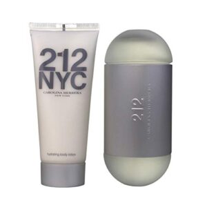 carolina herrera 212 nyc 2 piece gift set for women, 3.4 ounce