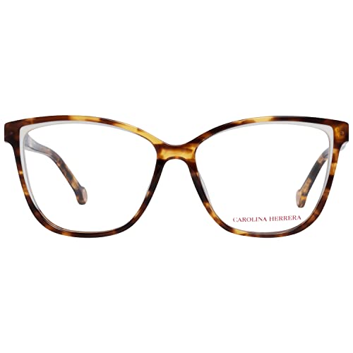 Carolina Herrera Ladies Brown Cat Eye Eyeglass Frames VHE877V743Y54