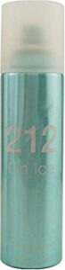 212 on ice by carolina herrera for women. body freezer 5 oz