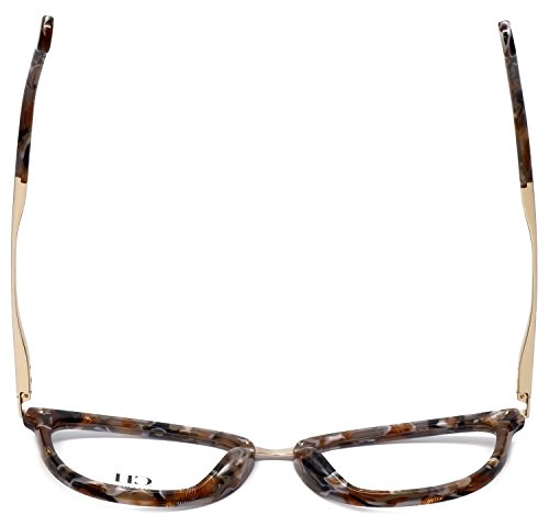 Carolina Herrera Designer Eyeglasses VHE094K-0323 in Brown-Pattern 52mm DEMO LENS