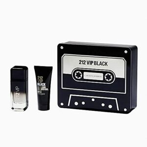 carolina herrera 212 vip black eau de parfum 2 pc. gift set for men