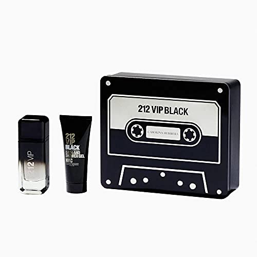 Carolina Herrera 212 VIP BLACK Eau de Parfum 2 Pc. Gift Set For Men