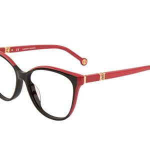 Carolina Herrera Ladies Black Cat Eye Eyeglass Frames VHE885070053