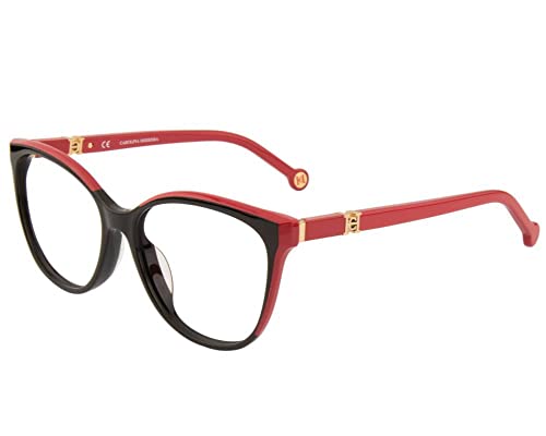 Carolina Herrera Ladies Black Cat Eye Eyeglass Frames VHE885070053