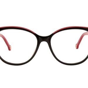 Carolina Herrera Ladies Black Cat Eye Eyeglass Frames VHE885070053