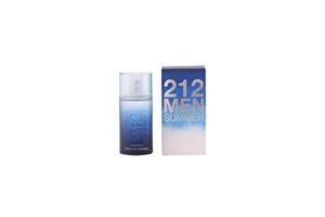 carolina herrera 212 summer eau de toilette spray for men, 3.4 ounce