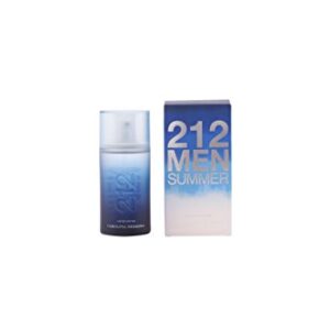 Carolina Herrera 212 Summer Eau de Toilette Spray for Men, 3.4 Ounce