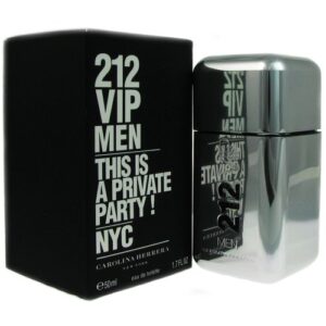 carolina herrer 212 vip eau de toilette spray for men, 1.7 ounce