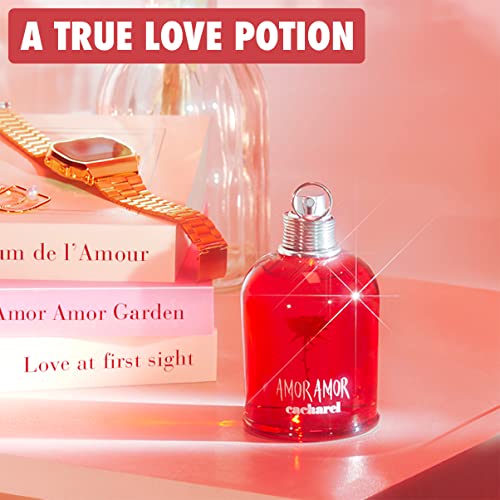 Cacharel Amor Amor Eau de Toilette Spray Perfume for Women - Blackcurrant, Lily of the Valley & Vanilla Fragrance