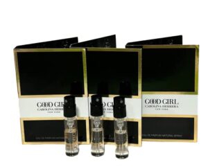 3 carolina herrera good girl eau de parfum 0.05 oz/1.5 ml spray sample vial