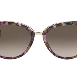 Carolina Herrera Designer Sunglasses SHE688-01GT in Purple Havana 54mm