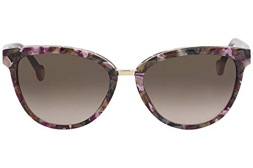 Carolina Herrera Designer Sunglasses SHE688-01GT in Purple Havana 54mm