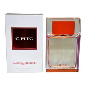 carolina herrera chic eau de parfum spray for women, 2.7 oz