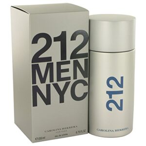 212 by carolina herrera men’s eau de toilette spray 6.8 oz – 100% authentic