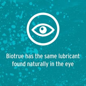 Contact Lens Solution by Biotrue, Multi-Purpose Solution for Soft Contact Lenses, 4 Fl Oz (Pack of 6)