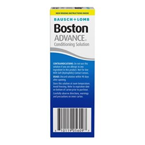 Bausch & Lomb Boston ADVANCE Conditioning Solution 3.5 Fl Oz (Pack of 2)