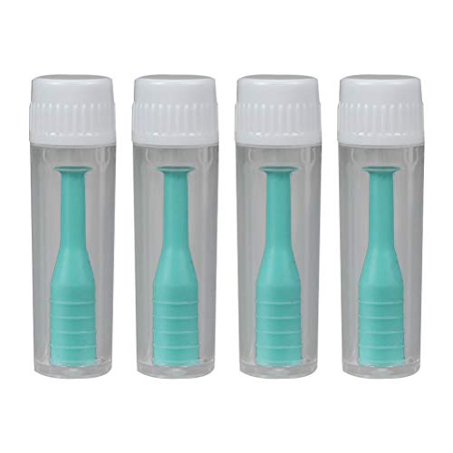 SUPVOX Contact Lenses Inserter Remover Suction Stick Without Bottle for Travel Home Use 4pcs (Green）