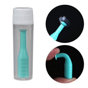 SUPVOX Contact Lenses Inserter Remover Suction Stick Without Bottle for Travel Home Use 4pcs (Green）