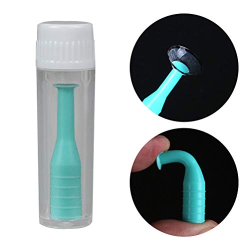 SUPVOX Contact Lenses Inserter Remover Suction Stick Without Bottle for Travel Home Use 4pcs (Green）