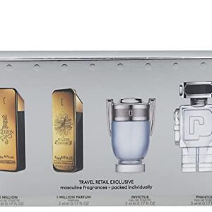 Paco Rabanne Mens Travel Size Perfume Gift Set