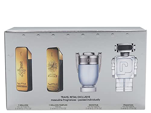 Paco Rabanne Mens Travel Size Perfume Gift Set