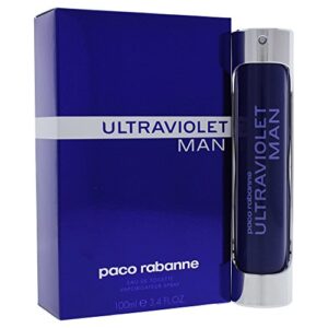 ultraviolet by paco rabanne for men. eau de toilette spray 3.4 ounces