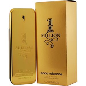 1 million for men by paco rabanne – 3.4 oz edt spray