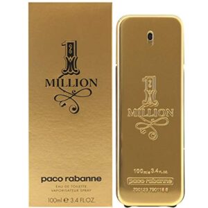 one 1 million 3.4 fl oz for men by paco rabanne