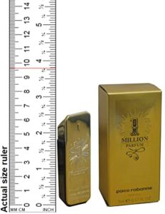 paco rabanne 1 million parfum mini splash for men .17 oz