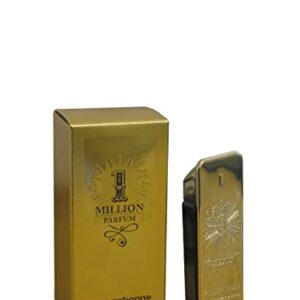 Paco Rabanne 1 Million Parfum Mini Splash for Men .17 oz