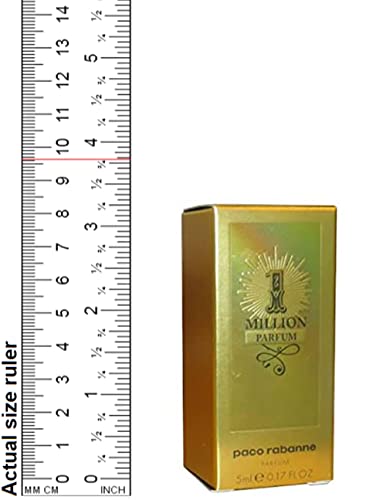 Paco Rabanne 1 Million Parfum Mini Splash for Men .17 oz