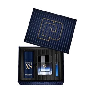 paco rabanne pure xs 3 pcs travel set for men