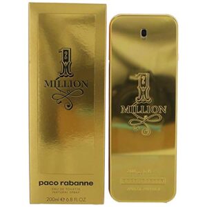 1 million by paco rabanne men’s eau de toilette spray 6.8 fl oz – 100% authentic