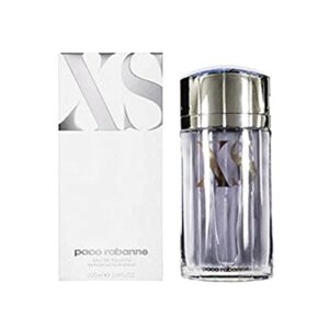 xs by paco rabanne for men. eau de toilette spray 3.4 oz.