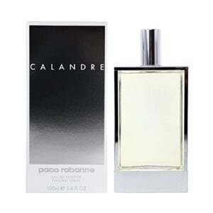 calandre by paco rabanne womens eau de toilette spray 3.4 oz