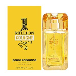 paco rabanne 1 million cologne eau de toilette spray for men, 2.5 fl oz