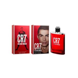 cr7 cristiano ronaldo – eau de toilette cologne scent for men – woody, musky scent with lavender, cardamom, tobacco, and cedar – from cristiano ronaldo’s original men’s fragrance collection – 3.4 oz