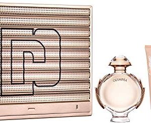 Paco Rabanne Paco Rabanne Olympea for Women 3piece Tin Box Set (2.7 Oz Eau De Parfum Spray/ 3.4 Oz Body Lotion/ 10 Ml Eau De Parfum Spray), 6.2 Oz