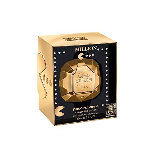 Paco Rabanne Lady Million Pacman Limited Edition Eau de Parfum, 80 ml (Pack of 1)