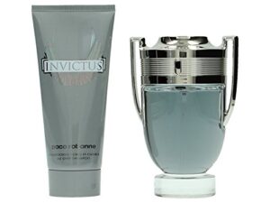 paco rabanne invictus eau de toilette spray plus all over shampoo special travel edition gift set