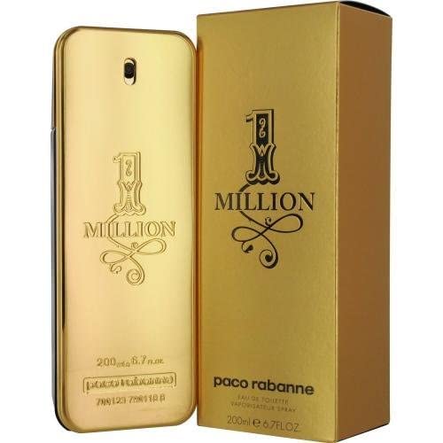 1 Million Fragrance For Men - Fresh And Spicy - Notes Of Amber, Leather And Tangerine - Adds A Touch Of Irresistible Seduction - Ideal For Men With Rebellious Charm - Edt Spray - 6.8 Oz