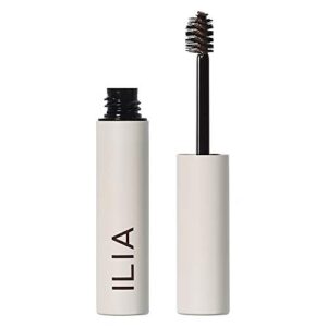 ilia – essential brow gel | cruelty-free, vegan, clean beauty (dark brown)