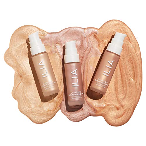 ILIA - Liquid Light Serum Highlighter | Cruelty-Free, Vegan, Clean Beauty (Astrid (Rose Gold))